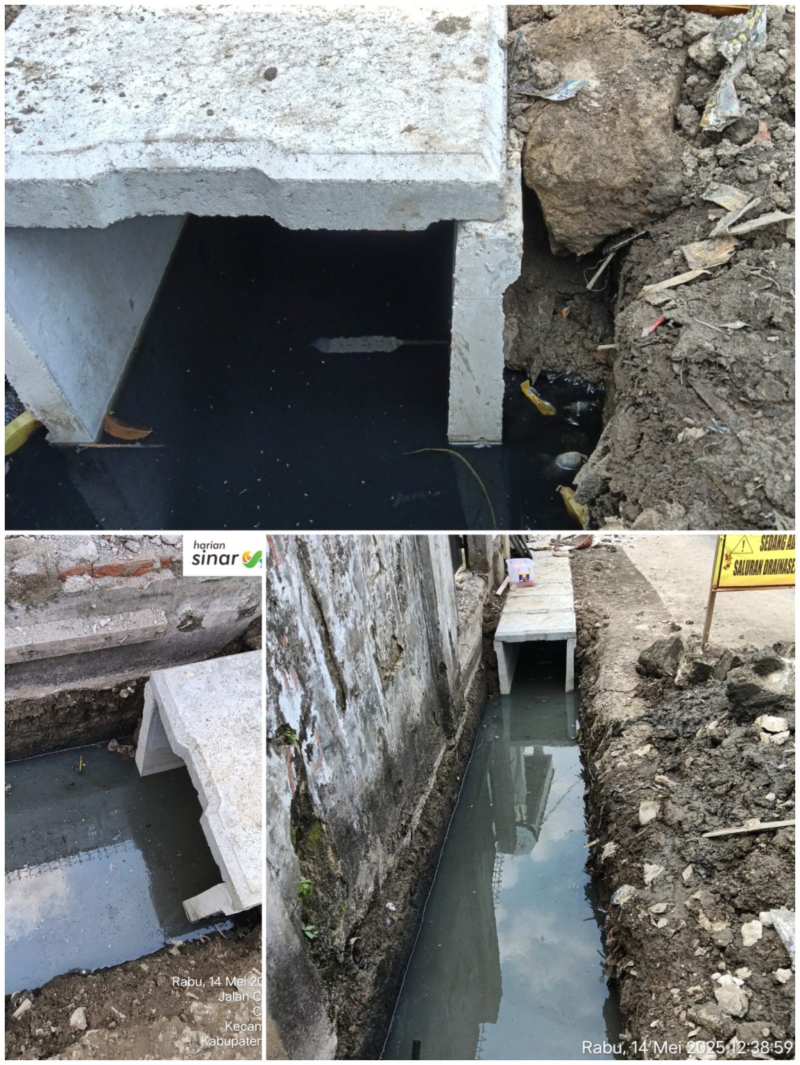 Proyek Asal-Asalan: Drainase di Kecamatan Curug Jadi Sorotan - Harian ...